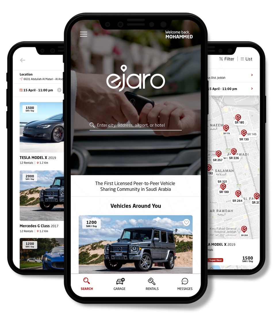 Ejaro P2P Car Rental | إيجارو أول تطبيق تأجير سيارات بين الأفراد في ...